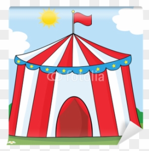 Cartoon Circus Big Top - Free Transparent PNG Clipart Images Download