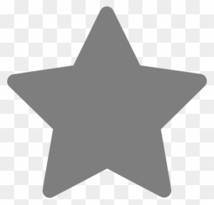 Grey Stars Clipart 2 By Krista - Star Grey - Free Transparent PNG ...