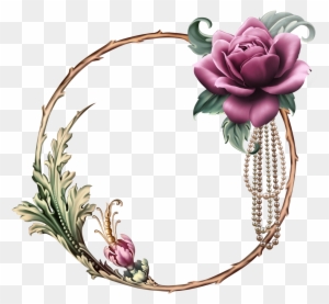 Abstract Pink Rose Vector Clip Art - Rose Bud Vector - Free Transparent ...