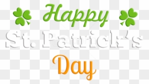 Free Png Download Happy St Patrick-s Day Text Png Png - Resolution Day ...