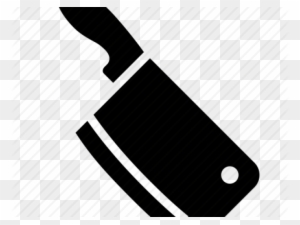 Butcher Knife Silhouette