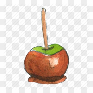 Caramel Apple Clipart Transparent Background - Caramel Apple Clip Art ...