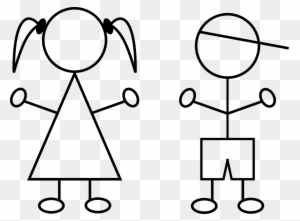 Children,boy,girl,line - Kids Clip Art - Free Transparent PNG Clipart ...