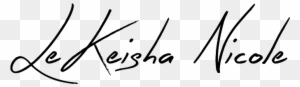 Lekeishanicole - Calligraphy - Free Transparent PNG Clipart Images Download