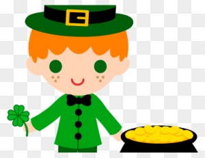 Cute Leprechaun Clip Art