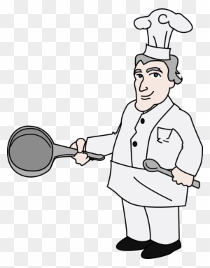 Chef Cooking Drawing - Free Transparent PNG Clipart Images Download