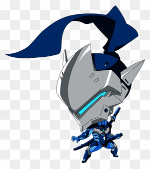 Overwatch Genji Spray Vector By Kyuubi3000 - Overwatch Genji Logo ...