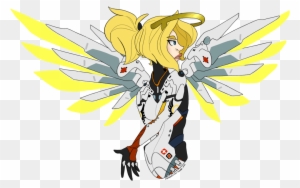 Clip Art Overwatch Mercy Spray Vector By Kyuubi3000 - Overwatch Mercy ...