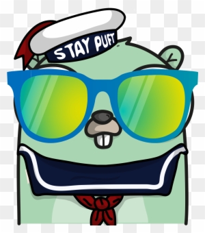 Addthis Sharing Buttons - Pink Gopher Golang - Free Transparent PNG ...