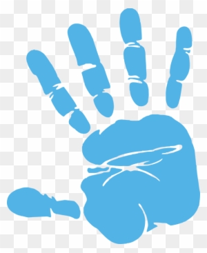 High-five Campaign - Hand Print Clip Art - Free Transparent PNG Clipart ...