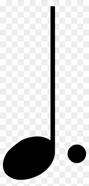 Clipart Music Quarter Note - Dotted Quarter Note Clip Art - Free ...