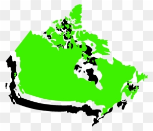 Geography Clipart Geography Canadian - Map Of Canada Silhouette Trans ...