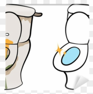 Dirty Vs Clean Toilet - Free Transparent PNG Clipart Images Download