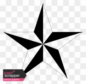 Vintage Star Shape Graphic By Marisa Lerin - Nautical Star Png - Free ...