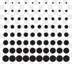 Scale - Halftone Pattern Gradient Dots Png - Free Transparent PNG ...