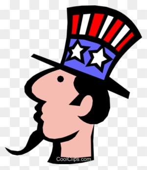 Uncle Sam Royalty Free Vector Clip Art Illustration - Uncle Sam Clip ...