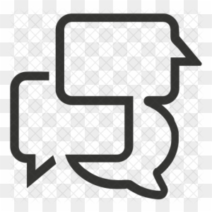 Image Result For Messaging Icon - Conversation Icon Vector - Free ...