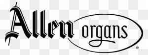Allen Organs Logo Black Png - Allen Organs - Free Transparent PNG ...
