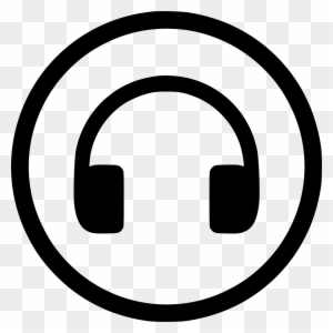 Headphones Device Sound Listen Comments - Circle - Free Transparent PNG ...
