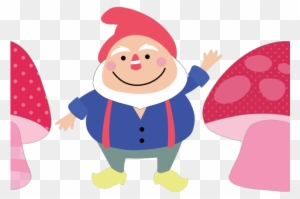 Gnome Clipart Cute Girl - Garden Gnome Cartoon Free - Free Transparent ...