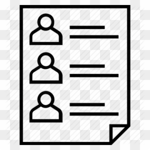 Attendance Clipart Checklist - Attendees Icon - Free Transparent PNG ...