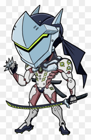Overwatch Drawing Genji Deviantart - Genji Chibi - Free Transparent PNG ...