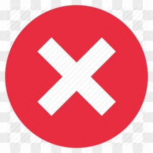 Delete Png - Red X In Circle - Free Transparent PNG Clipart Images Download
