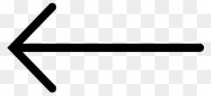 Long Arrow Left Icon - Arrow Png Icon - Free Transparent PNG Clipart ...