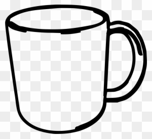 Info - Outline Images Of Mug - Free Transparent PNG Clipart Images Download