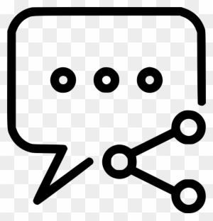 Share Conversation Comments - Transparent Connectivity Icon Png - Free ...