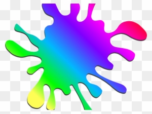 Splatter Clipart Paint Drops - Rainbow Splat - Free Transparent PNG ...