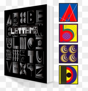 Letters Book Cover And Several Alphabet Designs - Letters Building An ...