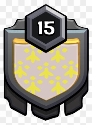 Clan Badge - Clash Of Clans Level 15 Clan - Free Transparent PNG ...