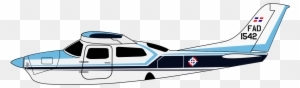 Cessna 210 Fuerza Aérea Dominicana - Cessna 210 Vector - Free ...