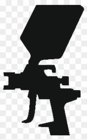 Powder Coating Gun Clipart Black
