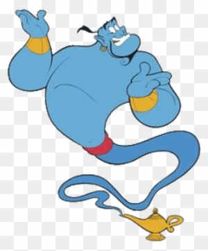 Genie Lamp Clipart Character - Aladdin's Lamp - Free Transparent PNG ...