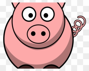 Cartoon Animals Clipart Round Animal - Pig Clip Art - Free Transparent ...