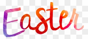 960 X 428 3 - Easter Logo Transparent - Free Transparent PNG Clipart ...