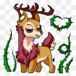 Allocen, Bedroom Eyes, Buck, Deer, Fluffy, Fluffy Tail, - Cartoon ...