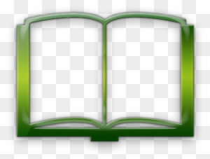 Book Clipart Green - Open Book Back Clip Art - Free Transparent PNG ...