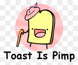 Toast 2 - Object Mayhem Toast - Free Transparent PNG Clipart Images Download