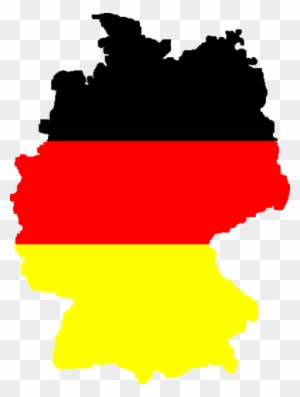 German Flag Map - Germany Map Png - Free Transparent PNG Clipart Images ...