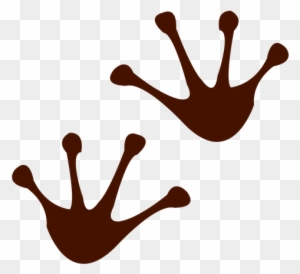 Svg Freeuse Library Feet Vector Chicken - Frog Footprint Png - Free ...