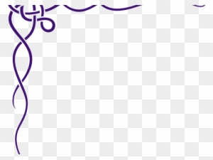 Swirl Clipart Celtic - Black Pink Border Designs - Free Transparent PNG ...