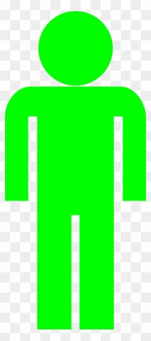 Army Green Stick Figure Clip Art At Clker - Person Icon Green - Free ...