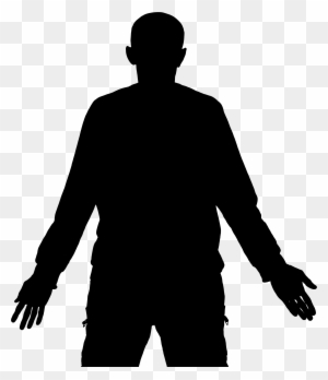 Clipart - Arms Out Silhouette - Free Transparent PNG Clipart Images ...
