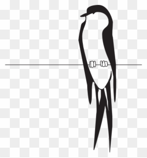 Wire Clipart Bird On Wire - Bird On A Wire Svg - Free Transparent PNG ...