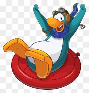 Sled Racing Penguin - Club Penguin Penguin Gif - Free Transparent PNG ...