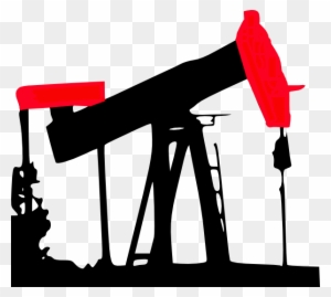 Oil Drilling Rig, In Offshore Area Clip Art Vector - Oil Rig Outline ...