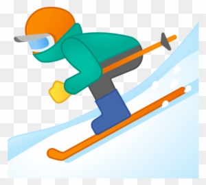 Google - Ski Emoji Png - Free Transparent PNG Clipart Images Download